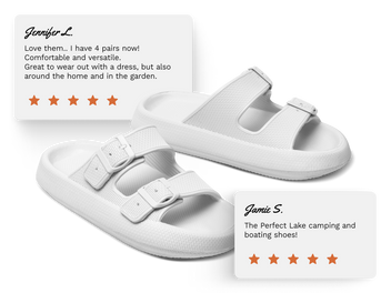 Cloud Slides™ - Indoor & Outdoor Orthopedic Slippers